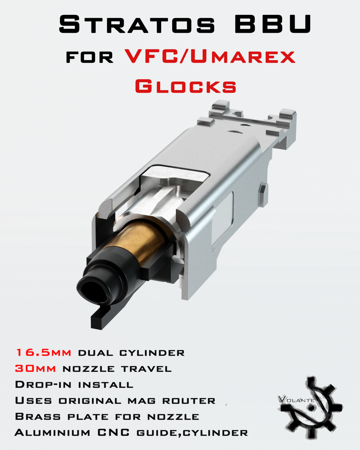 Stratos BBU for VFC Glocks – Volante Airsoft